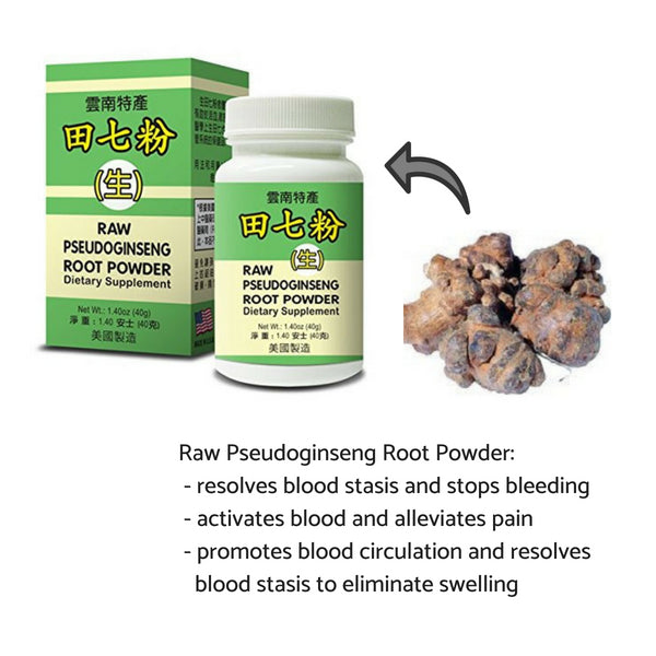 Raw Pseudoginseng Root Powder – GinkgoHome