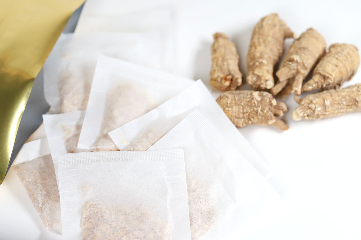 American Wisconsin Ginseng Tea 美國威州花旗參茶 – GinkgoHome